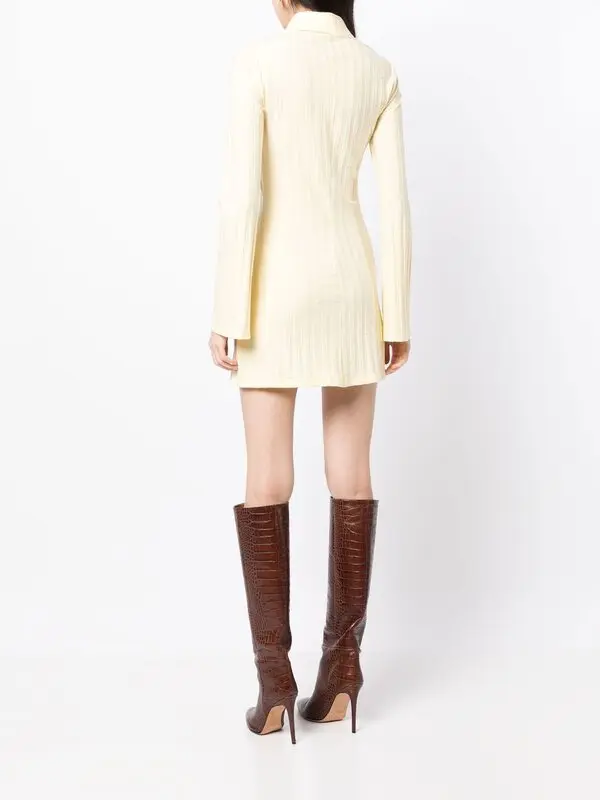 oatmeal knitted dress Midi Knitted Cocoon Dress - Oatmeal