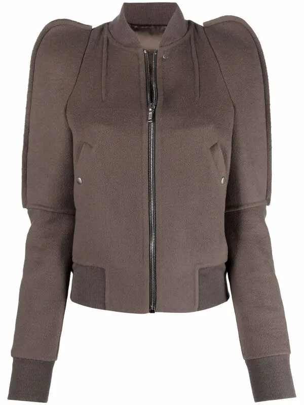 Rick Owens Bionic Puff-sleeve Bomber Jacket