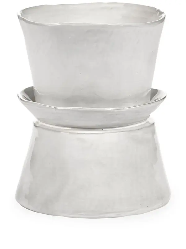 SERAX La Mère Brushed-finish Bowl - White