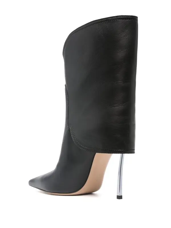 Casadei 100mm Leather Boots