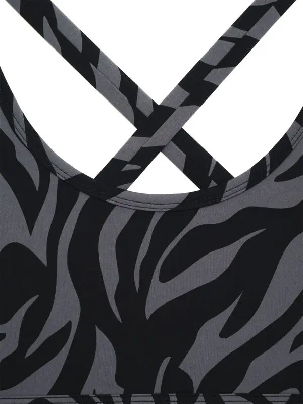 ANINE BING Axel Zebra-print Bra