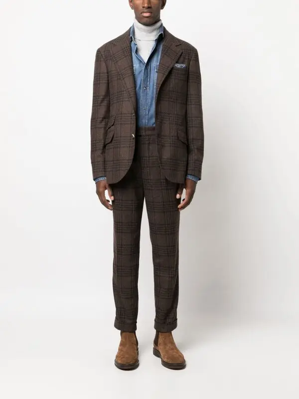 Brunello Cucinelli Roll-neck Cashmere Jumper - Grey