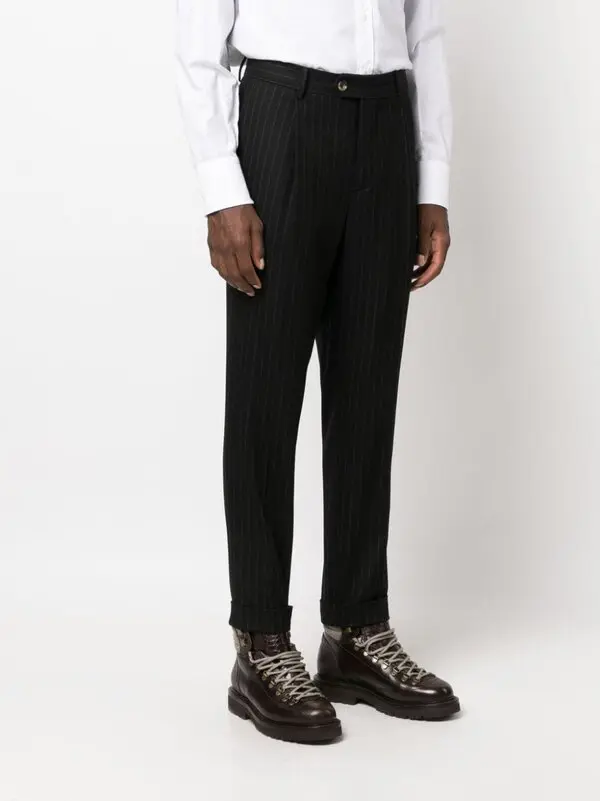 Brunello Cucinelli Pinstripe Virgin-wool Trousers