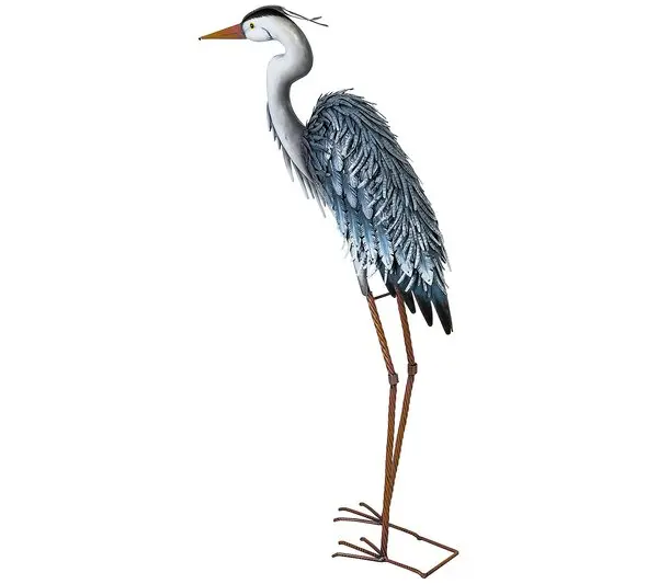 EVERGREEN Metal Grey Heron