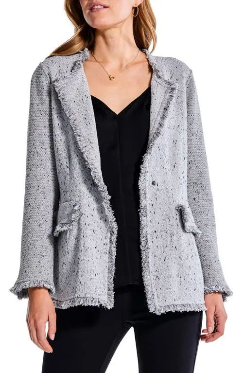 NIC+ZOE Fringe Knit Blazer