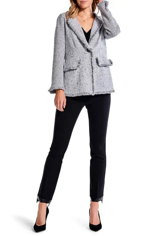 NIC+ZOE Fringe Knit Blazer