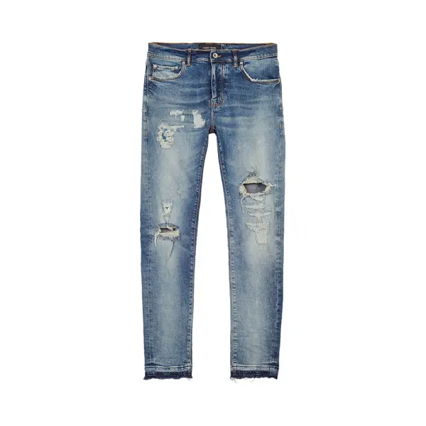 PURPLE BRAND Low Rise Skinny Four Pocket Jeans