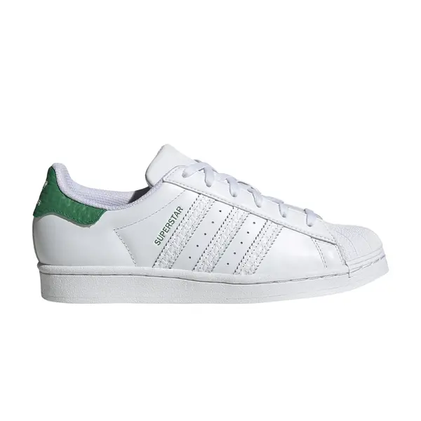 Adidas Embossed Superstar Sneakers - White