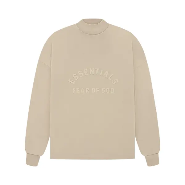 Fear Of God Long-sleeve Tee 'dusty Beige - Tan