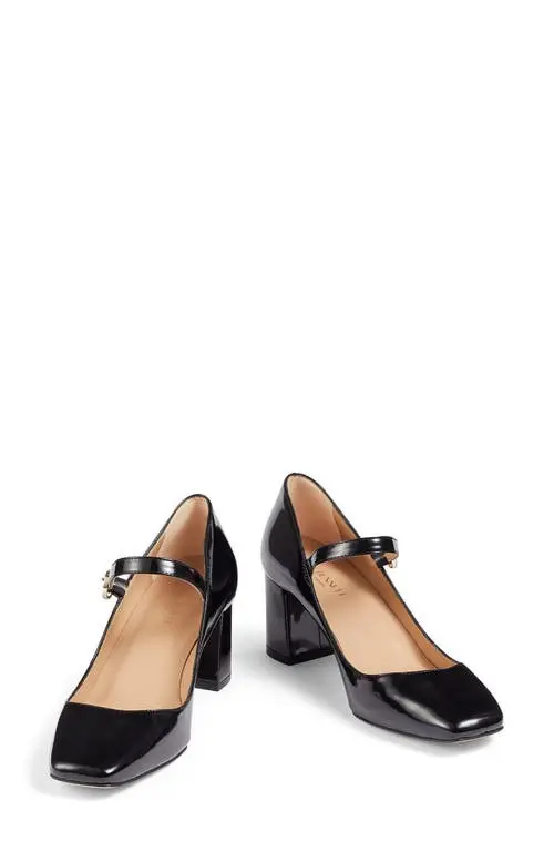 LK BENNETT Winter Mary Jane Pump - Black