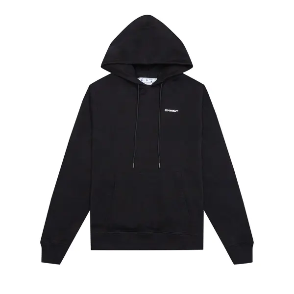 Off-White Wave Outline Diagonal Slim Hoodie