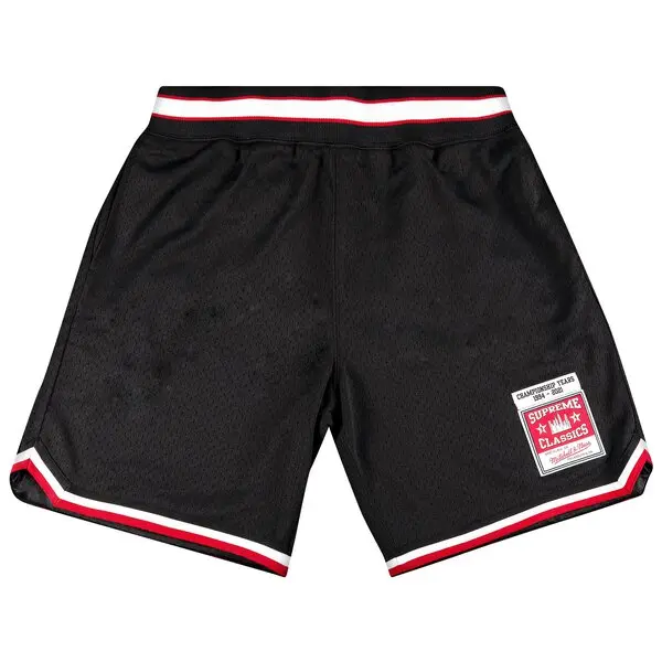 Supreme X Mitchel And Ness Basketball Short - Black