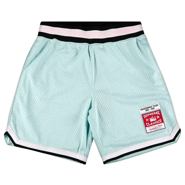 Supreme X Mitchel And Ness Basketball Short - Blue