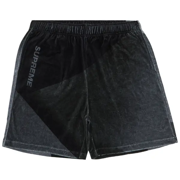 Supreme Geo Velour Short - Black