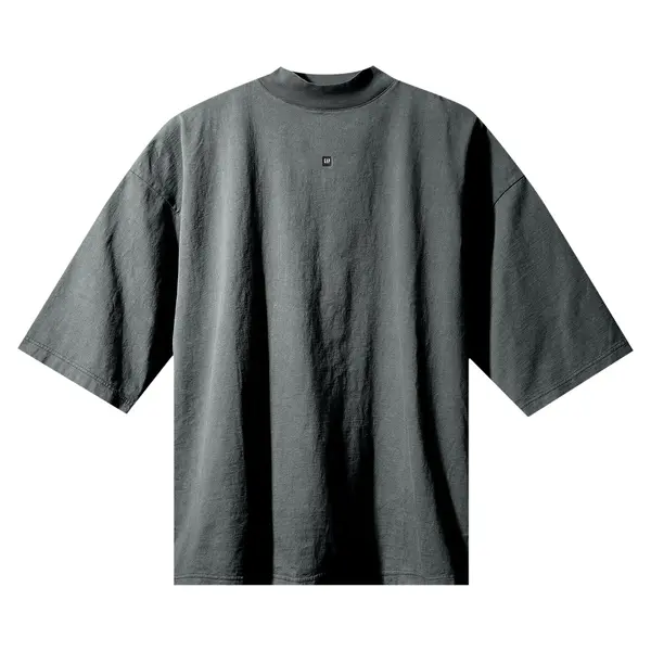 Yeezy Engineered Balenciaga Logo 3/4 Sleeve Tee 'dark - Green