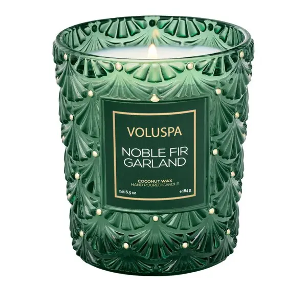 Voluspa Noble Fir Garland Classic Candle, 6.5 Oz