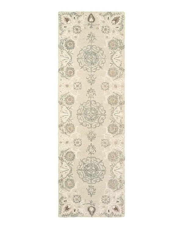 ORIENTAL WEAVERS Craft 93000 Runner Rug, 2'6 X 8 - Sand/ash
