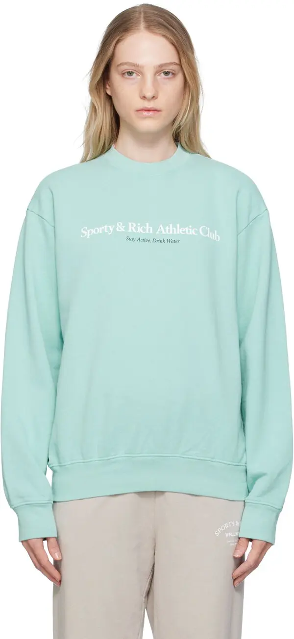 トップス sporty&rich athletic society long sleeve SPORTY&RICH ATHLETIC SOCIETY LONG SLEEVE