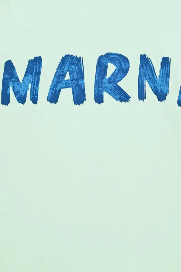 Marni Logo-print Cotton-jersey T-shirt