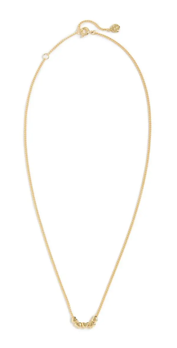 Gorjana Lou Heart Necklace - Gold