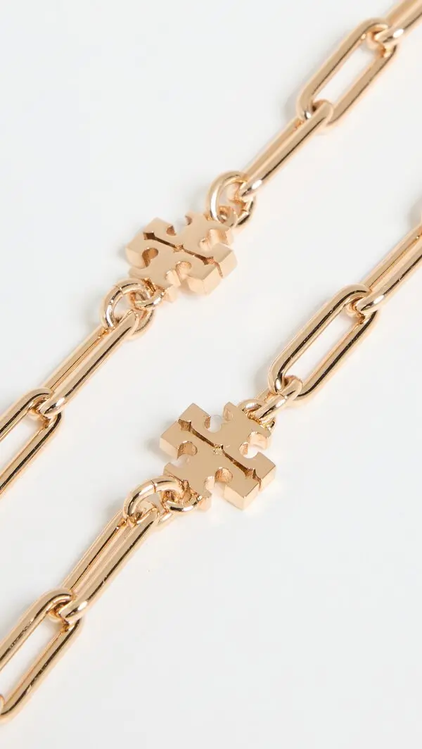Tory Burch Good Luck Chain Necklace - Tory Gold