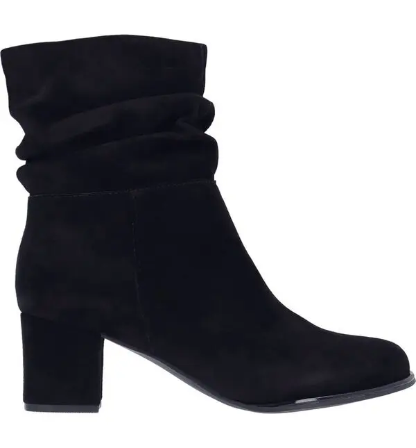 L'AMOUR DES PIEDS Pivar Slouch Bootie - Black