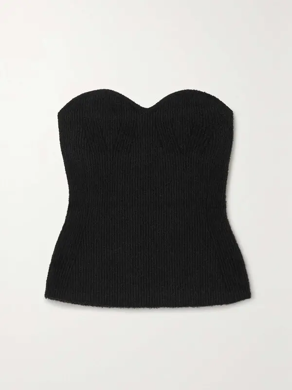 Wardrobe.NYC Strapless Bustier Top