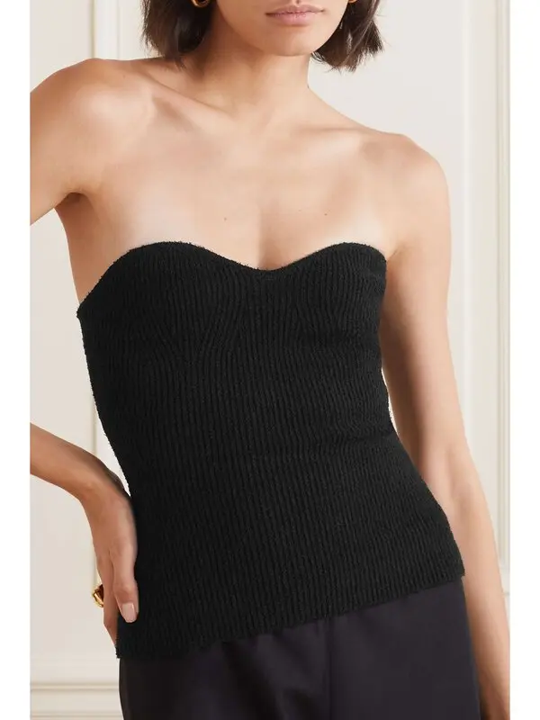 Wardrobe.NYC Strapless Bustier Top