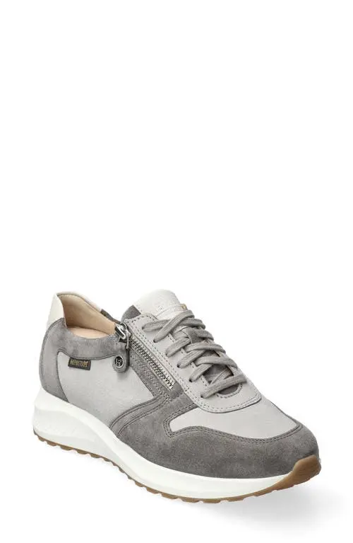 Mephisto Kim Color Blocked Sneaker - Grey