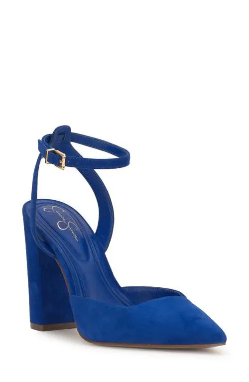 Jessica Simpson Nazela Pointed Toe Pump - Ultra Blue