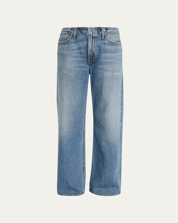 AGOLDE Lex Low-rise Wide-leg Jeans