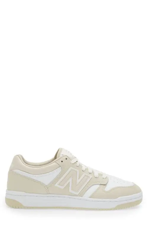 NEW BALANCE 480 Low Top Sneakers - Timberwolf/white