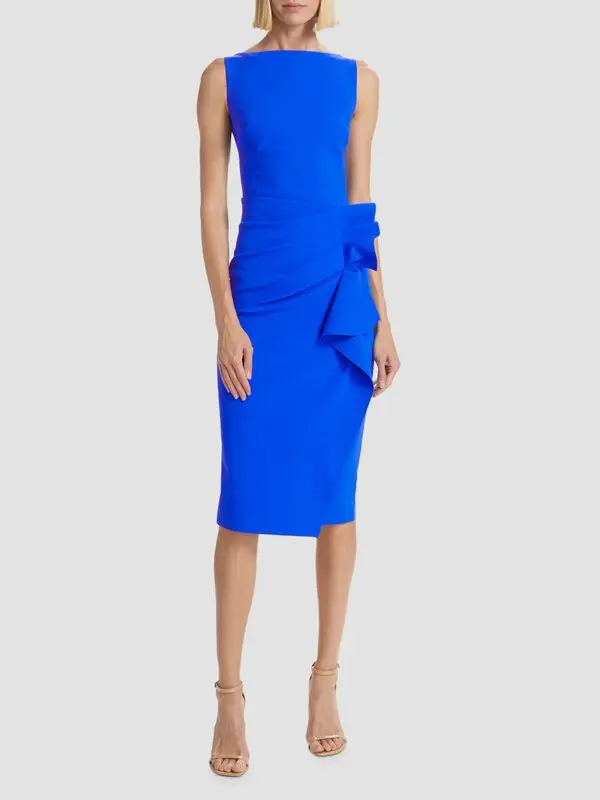 Chiara Boni La Petite Robe Tradrum Gathered Sheath Dress