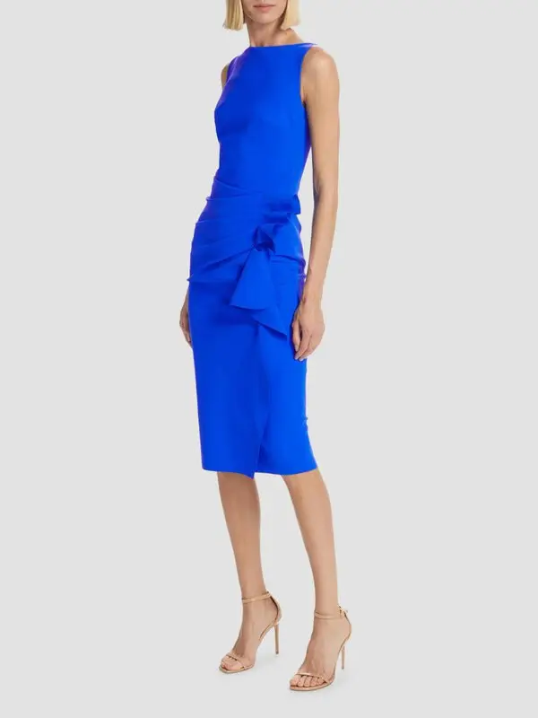 Chiara Boni La Petite Robe Tradrum Gathered Sheath Dress