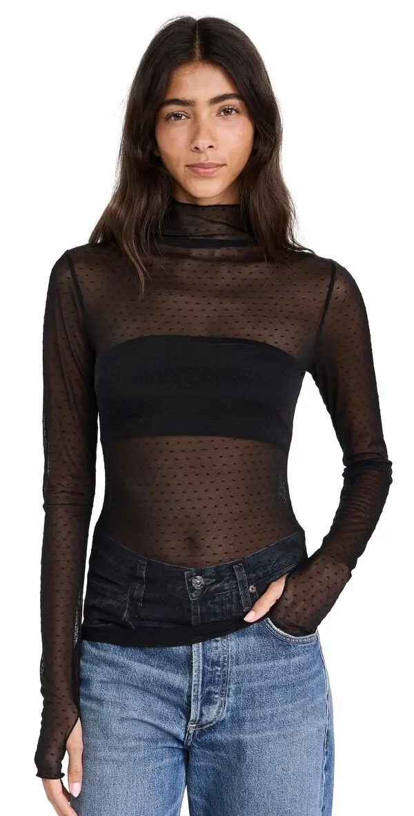 Free People On The Dot Layering Top