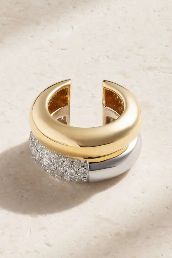 Yvonne Léon 9-karat Diamond Ear Cuff