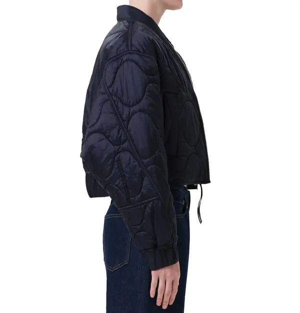 AGOLDE Iona Quilted Jacket - Ink