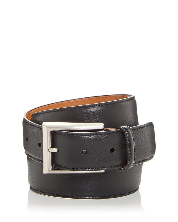 Magnanni Rocas Leather Belt - Black