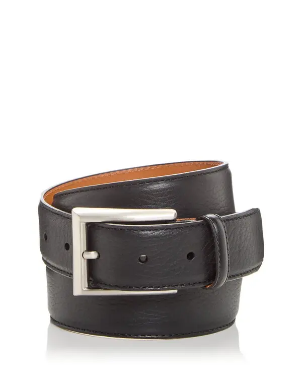 Magnanni Rocas Leather Belt - Black
