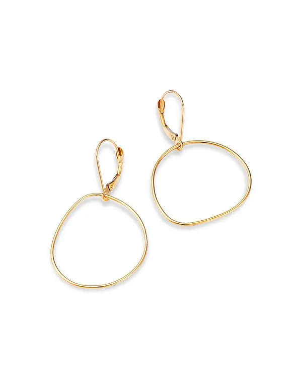 Bloomingdale'S Abstract Circle Drop Earrings - Gold