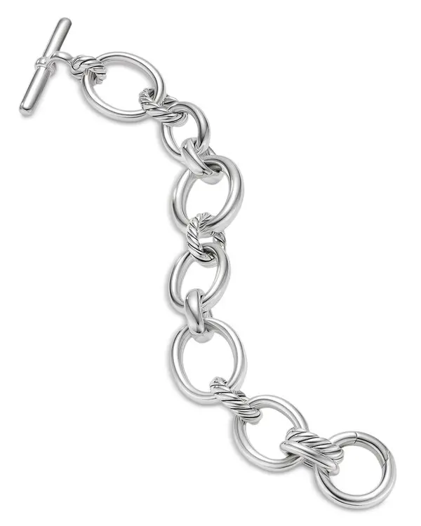 David Yurman Mercer Diamond Link Bracelet