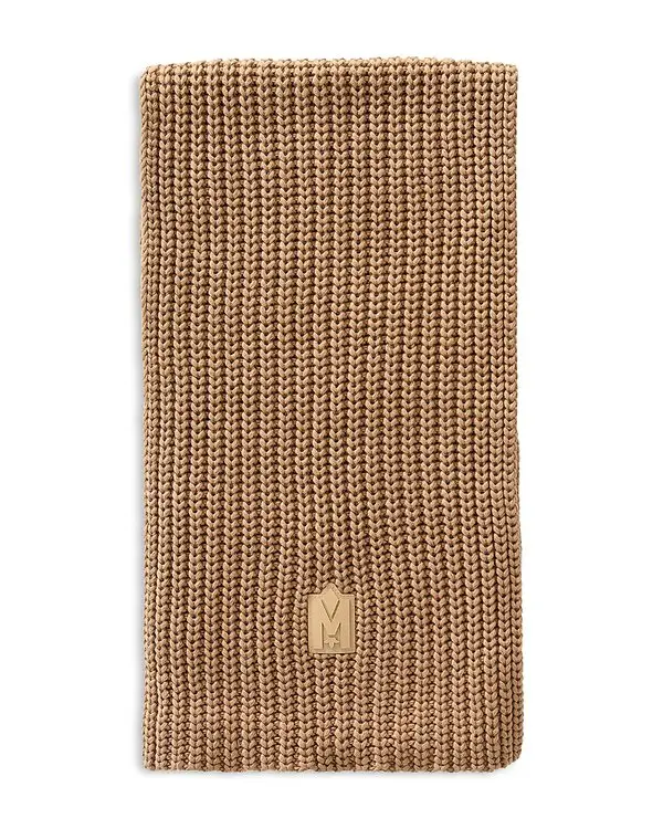 Mackage Nell Logo Scarf - Light Camel
