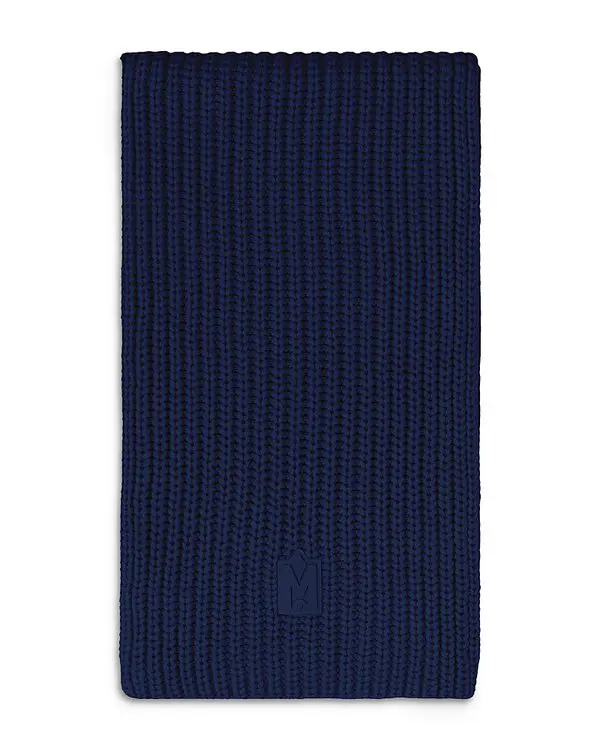 Mackage Nell Logo Scarf - Navy