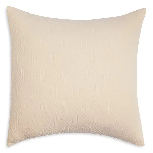 Frette Cotton Geometrics Decorative Cushion Exclusive - Pine Seed