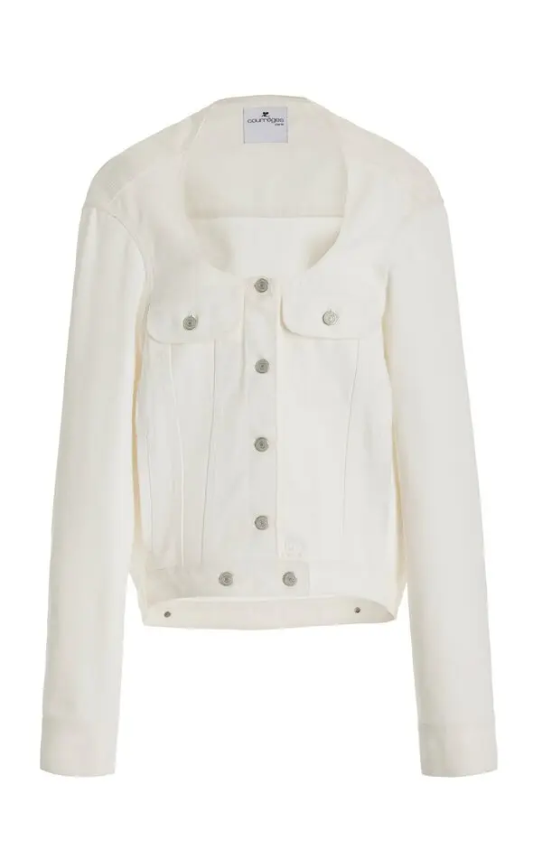 COURREGES Cocoon Denim Jacket