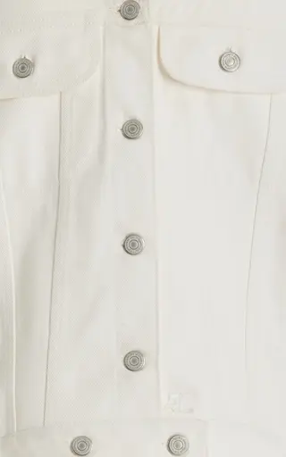 COURREGES Cocoon Denim Jacket