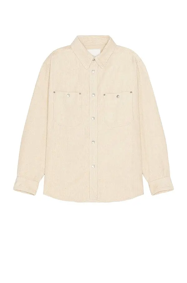 Isabel Marant Ritchie Shirt In Cream