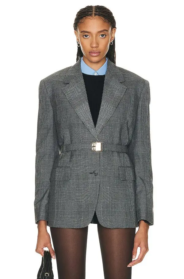 Miu Miu Belted Blazer