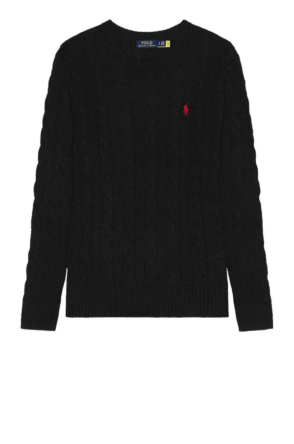 Polo Ralph Lauren Long Sleeve Sweater - Black