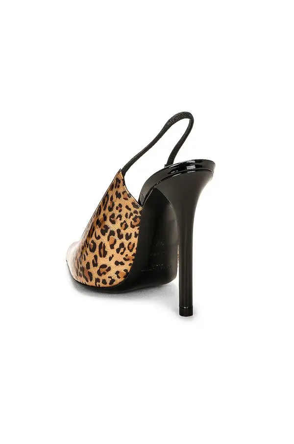 Saint Laurent Raven Slingback Pump